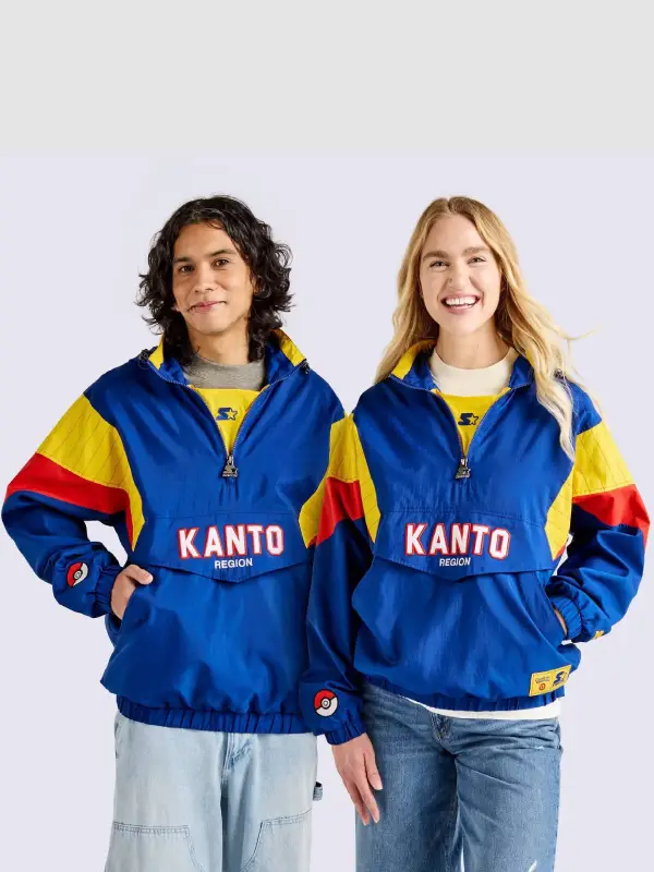 Target x Pokémon Kanto Starter Jacket Blue