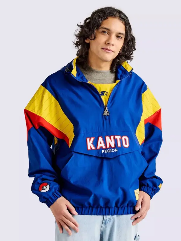 Target x Pokémon Kanto Starter Jacket Blue